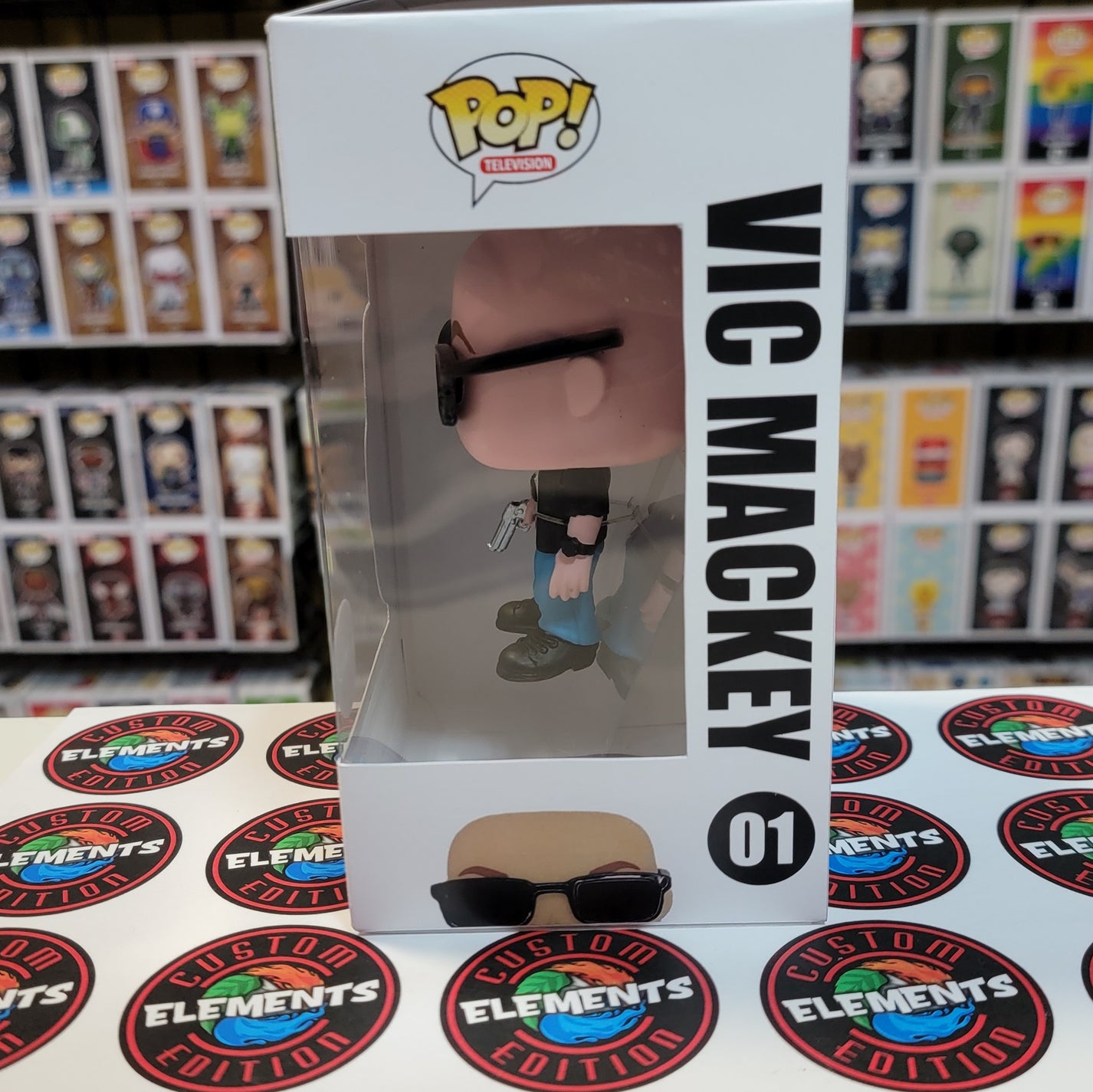 *PRE ORDER* CUSTOM EDITION The Shield Vic Mackey – Elements Custom Emporium